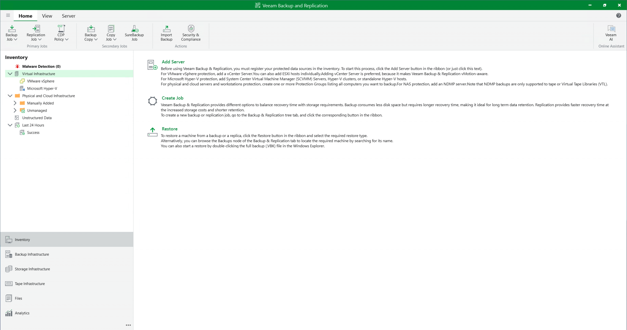 LAB- Deploying VBR13 – on Linux – OVA! – Luis Knowledge Base