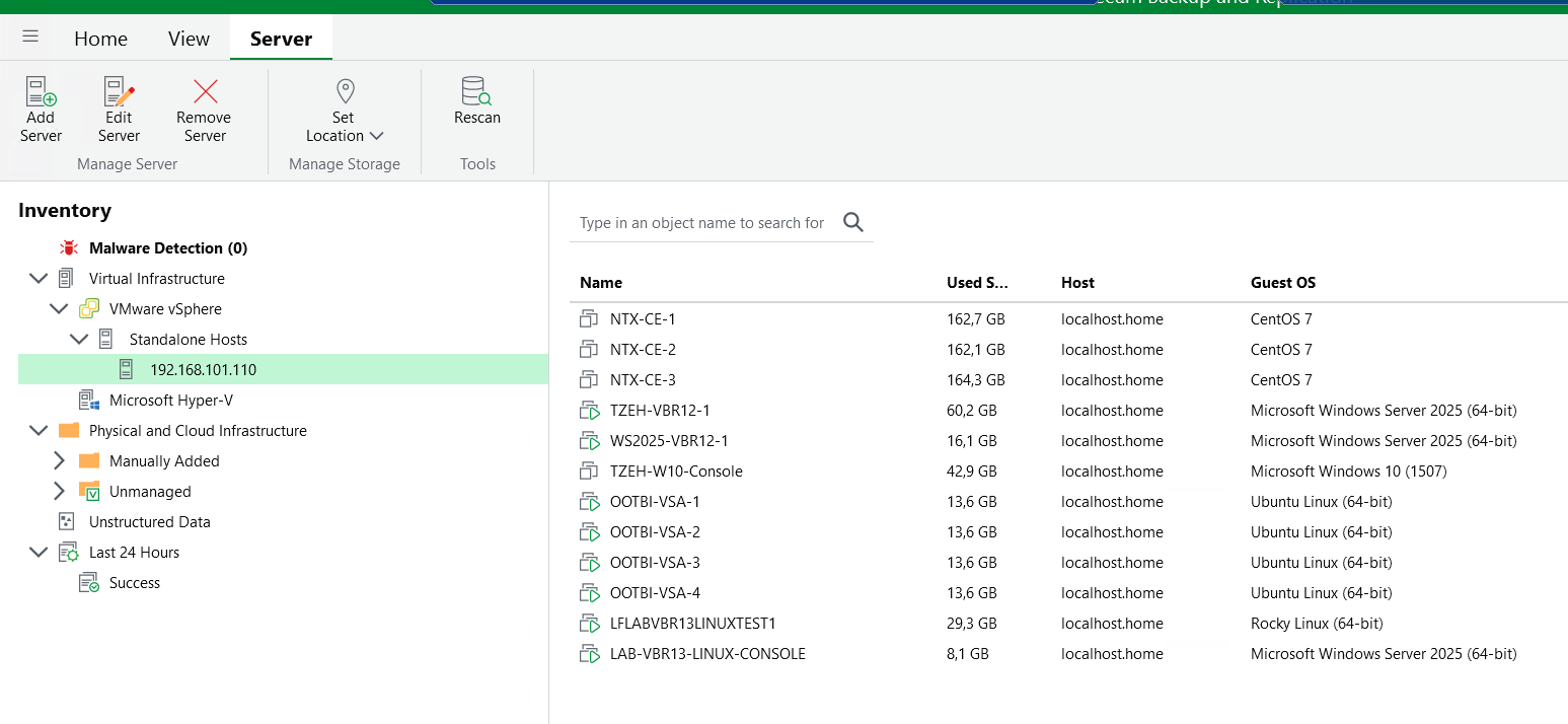 LAB- Deploying VBR13 – on Linux – OVA! – Luis Knowledge Base