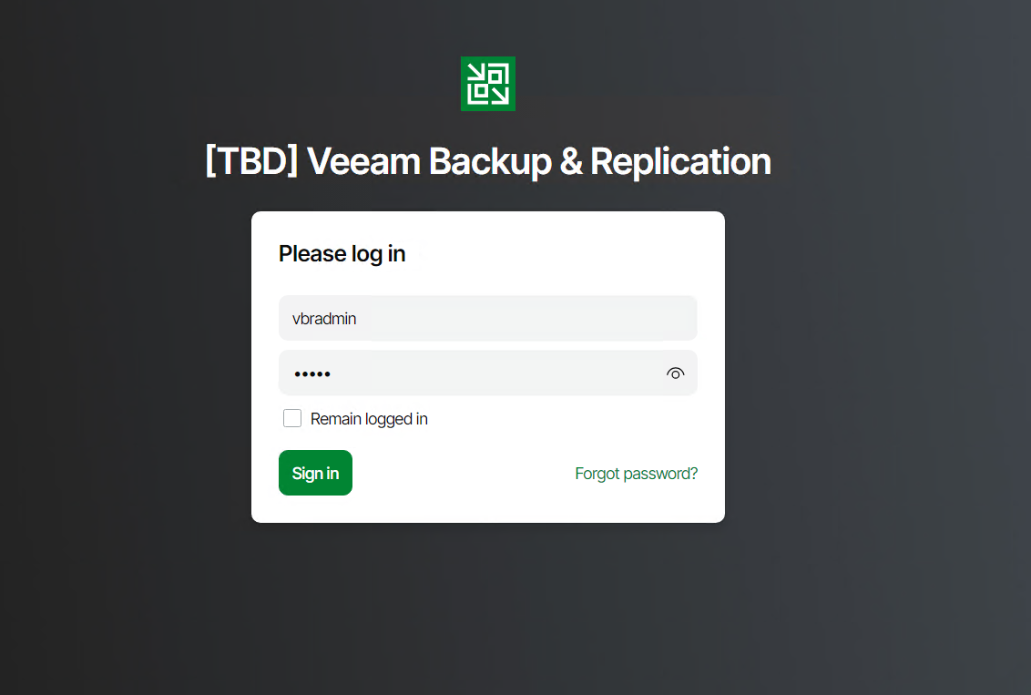LAB- Deploying VBR13 – on Linux – OVA! – Luis Knowledge Base